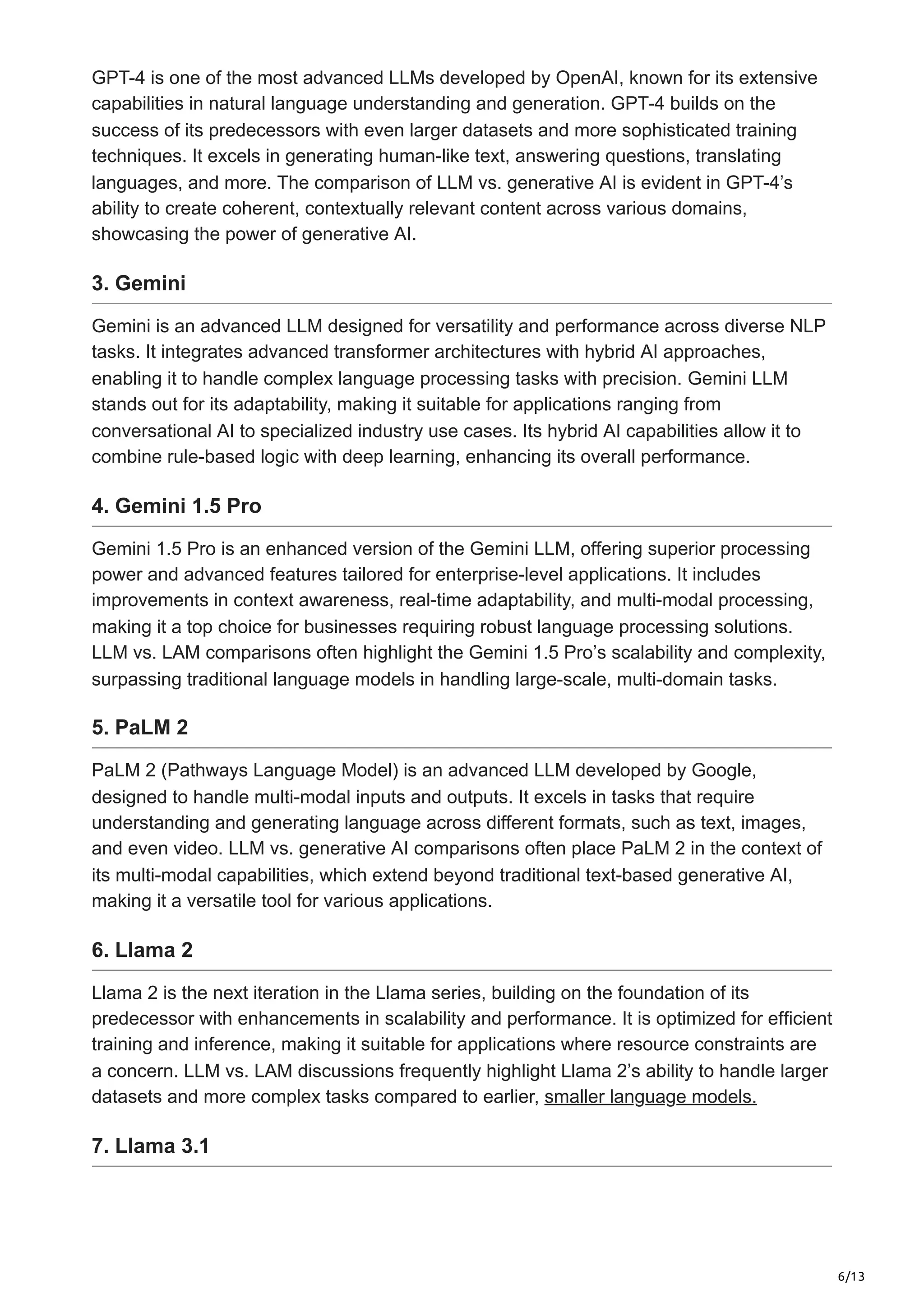 solulab.com-Top Comparison of Large Language ModelsLLMs Explained.pdf | Free Download