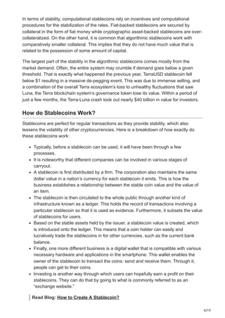 What is Stablecoins How They Work and Types.pdf | Free Download