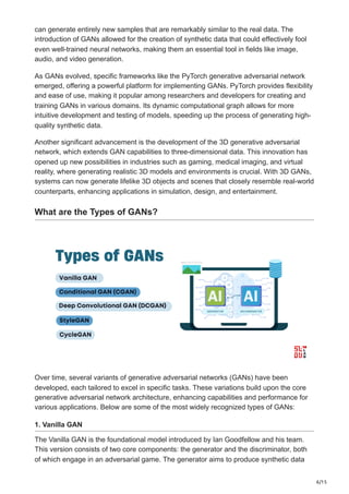 What is a GAN Generative Adversarial Networks Guide.pdf | Artificial ...
