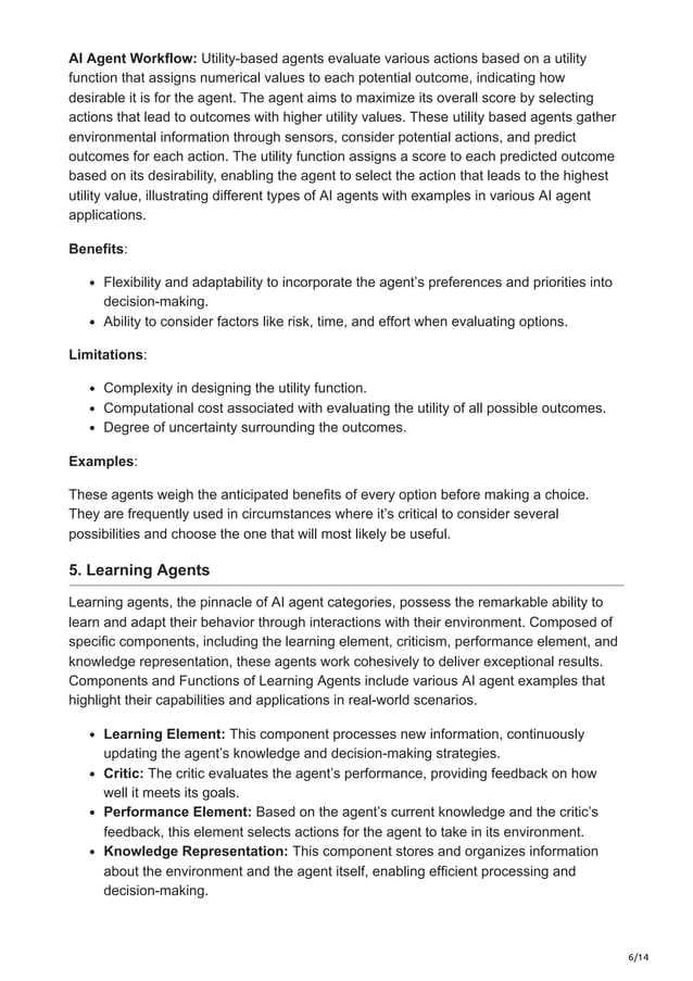 solulab.com-AI Agents Guide Types Benefits amp Applications.pdf | Free ...