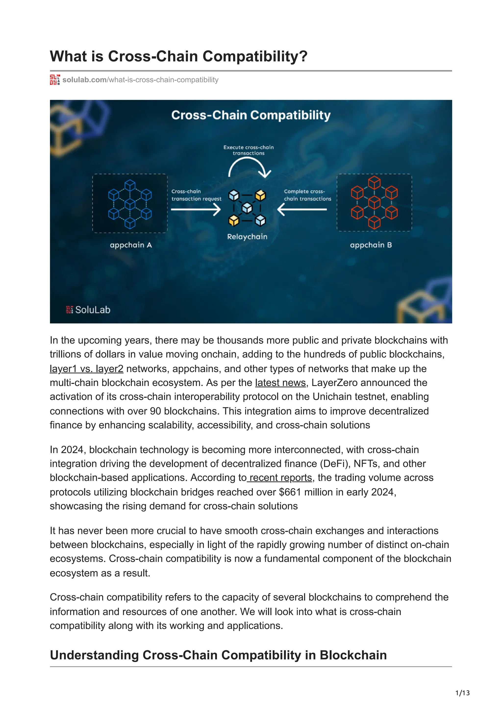 Explore What is Cross-Chain Compatibility.pdf | Free Download