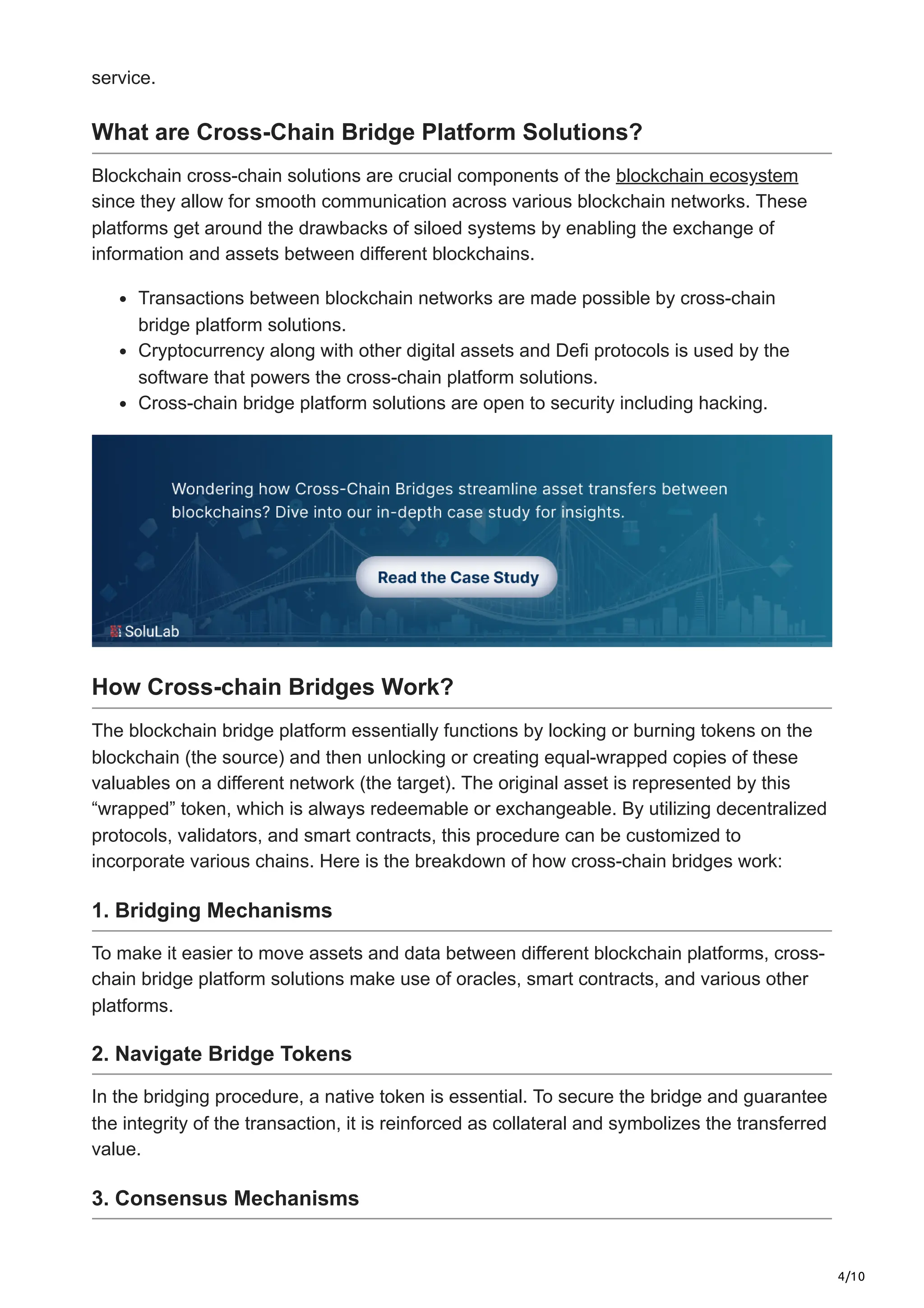 Cross-Chain Bridges and Platform Solutions Simplified.pdf | Free Download