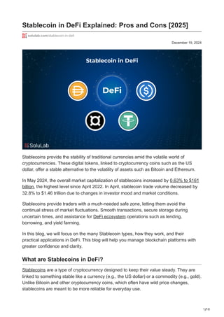 solulab.com-Stablecoin in DeFi Explained Pros and Cons 2025 (2).pdf