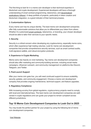 solulab.com-Top 10 Meme Coin Development Companies 2025.pdf