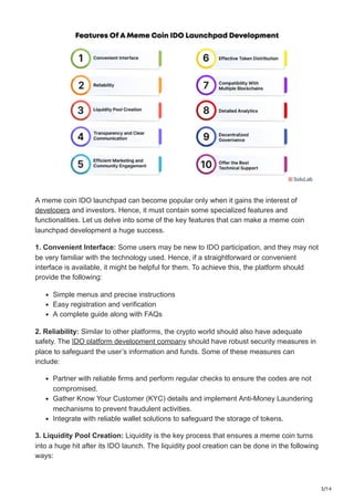 solulab.com-How to Build an IDO Launchpad For Meme Coin Success.pdf
