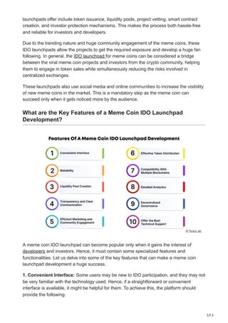 solulab.com-How to Build an IDO Launchpad For Meme Coin Success.pdf