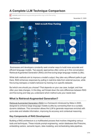 solulab.com-A Complete LLM Technique Comparison (2).pdf