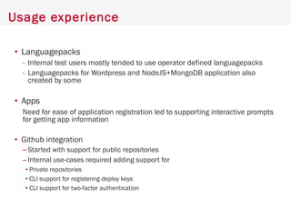 Solum - OpenStack PaaS / ALM | PPT