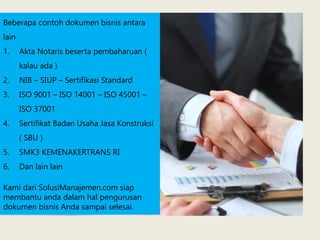 WA 0822 348 60 166 Pembuatan SBU Konstruksi | PDF