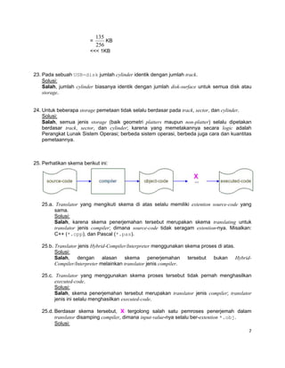 Storage On-Line Test with Solution | PDF
