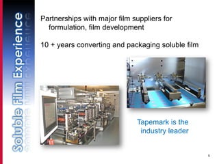 SoluStrip - Soluble Films | PPT