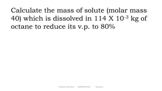Solution & Colligative properties | PPT