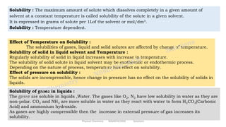 Solution & Colligative properties | PPT
