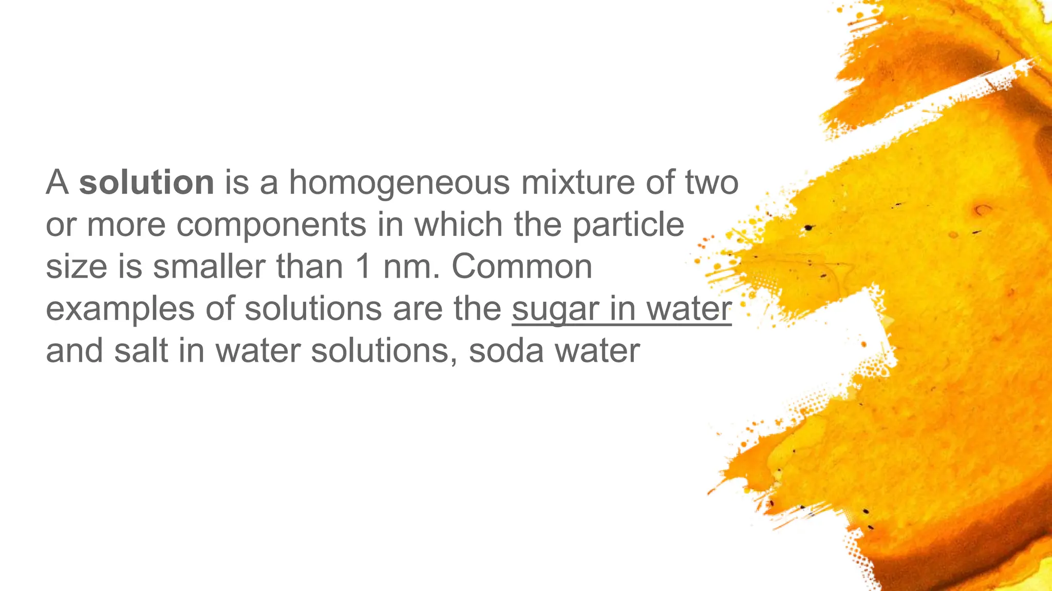 Types of Solutions Applied Chemistry 9__ | PPTX