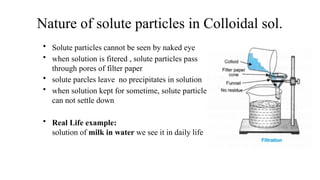 solution and its types . suspended, colloidal and true solution | PPTX