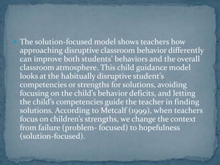 The Solution-Focused Approach | PPT