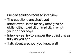 Solution focused anti-bullying | PDF