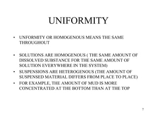 Solution Chemistry | PPSX