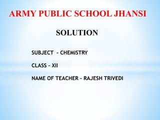 Solution PPT | PPT