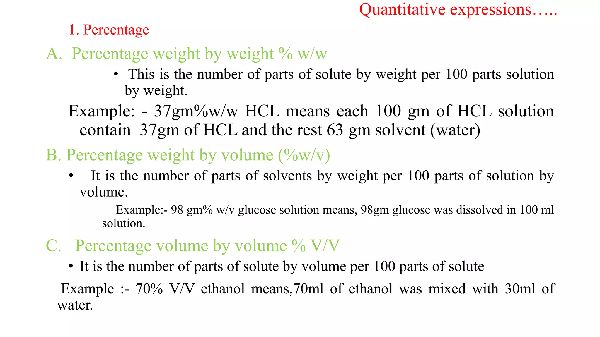 Solution preparation | PDF