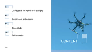 MMC UAV for Power line stringing | PPT