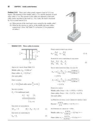 Solution 2 3_8_bar_with_a_hole | PDF