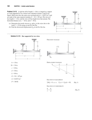 Solution 2 3_8_bar_with_a_hole | PDF