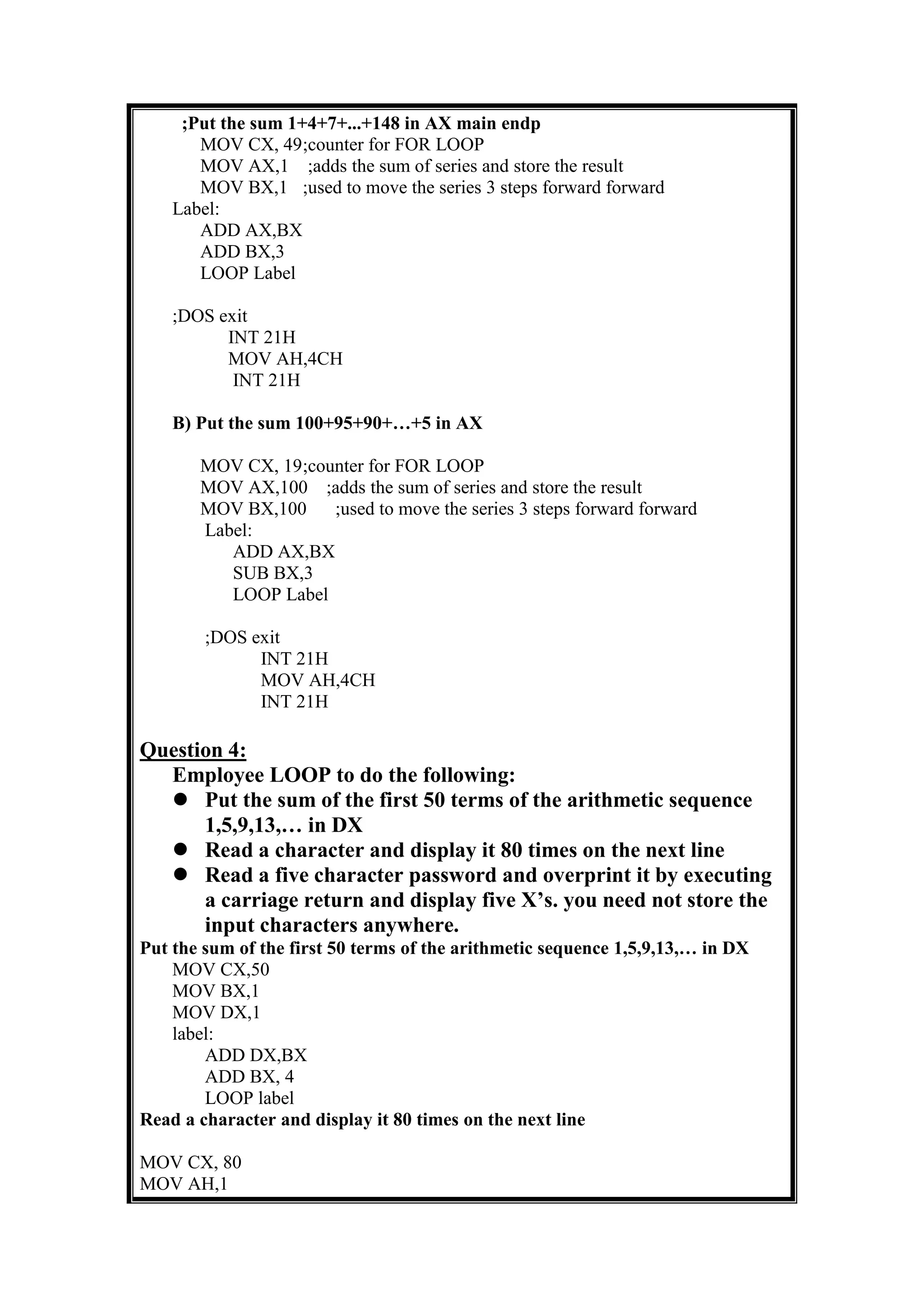 Chapter 6 Flow control Instructions | PDF