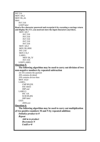 Chapter 6 Flow control Instructions | PDF