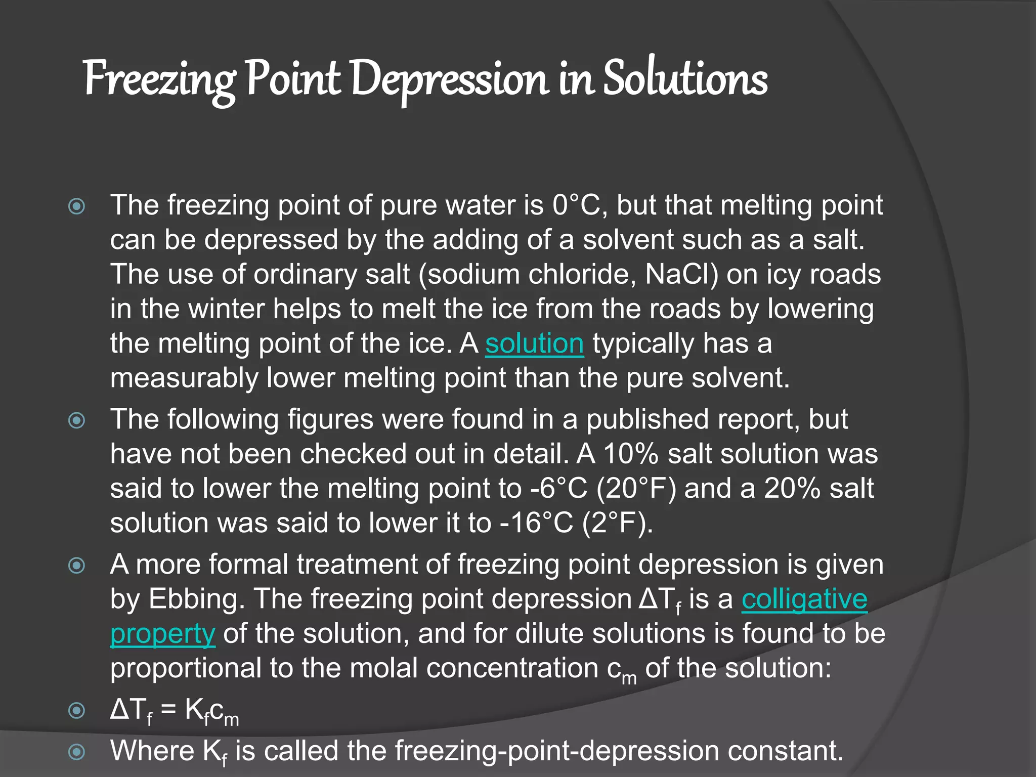 Solution and colligative properties | PPTX