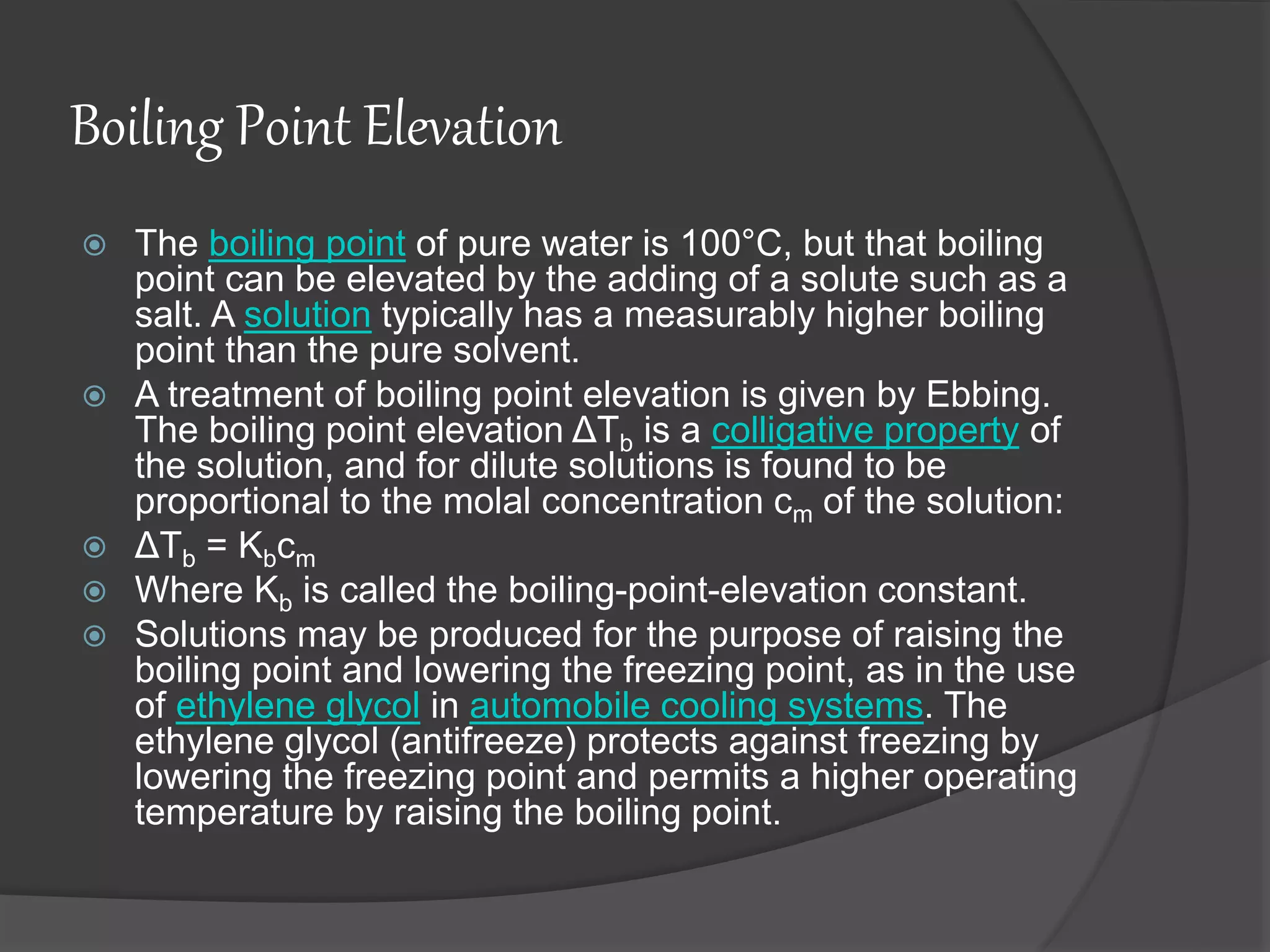 Solution and colligative properties | PPTX