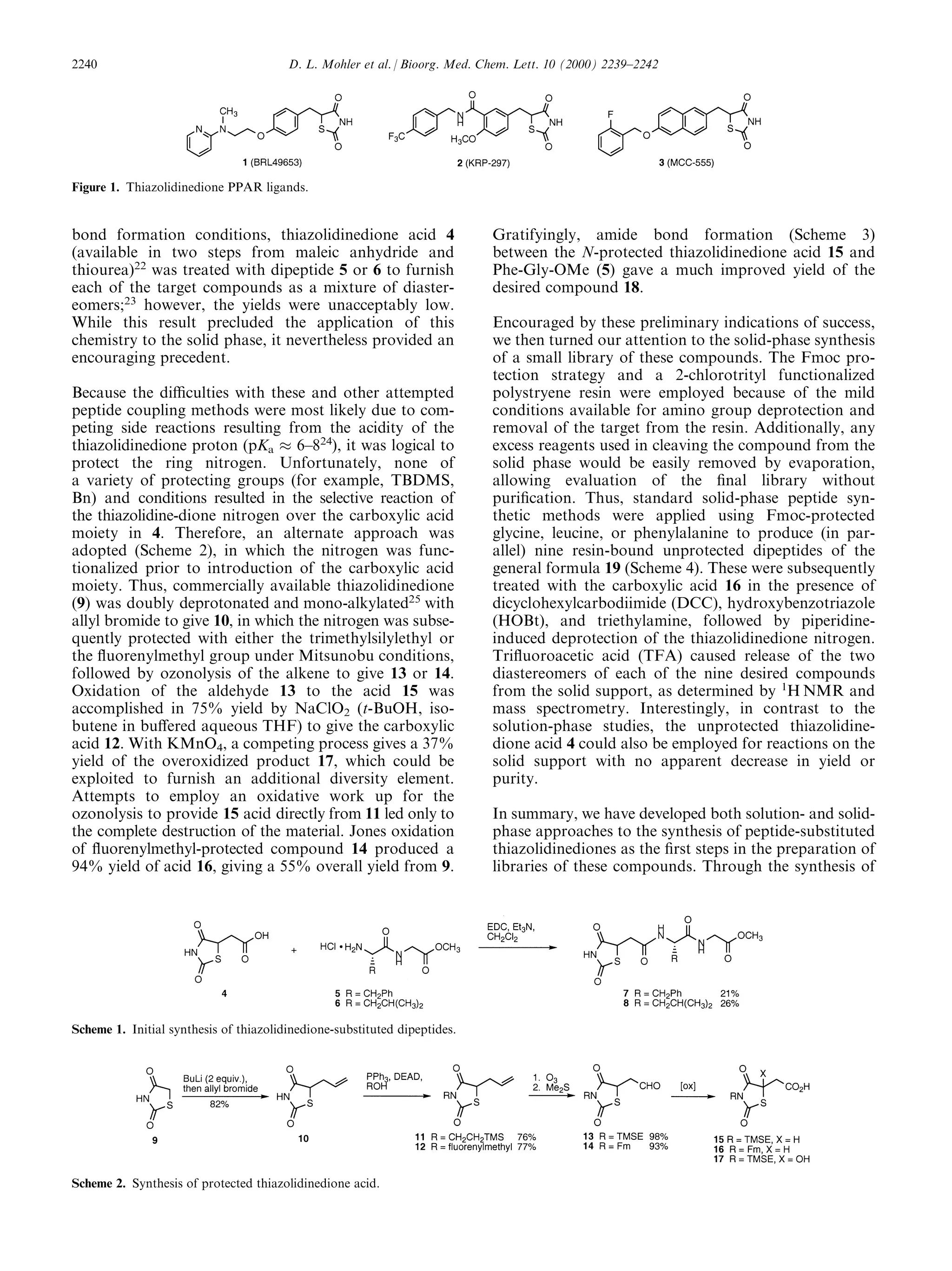 Solution And Solid Phase Synthesis Publication | PDF