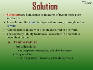 Solubility Solutions
