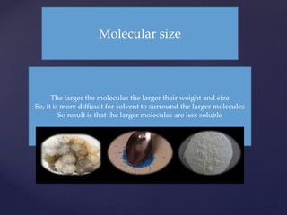 Solution and solubility | PPTX