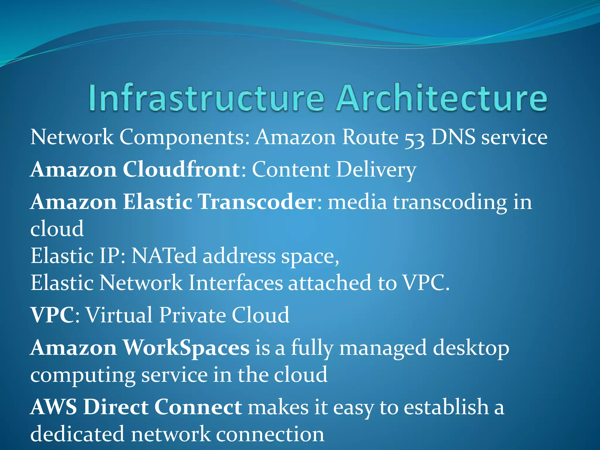 Solution architecture Amazon web services | PPTX
