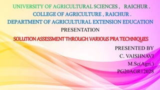 Solution assessment and mobility map | PPTX