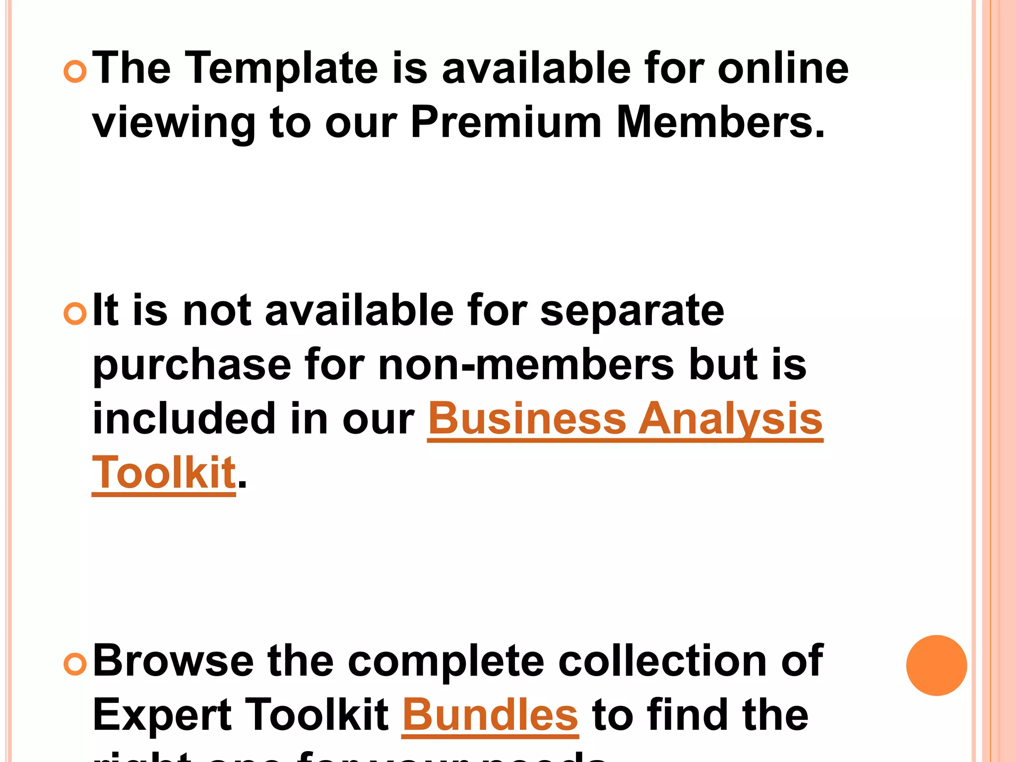 Solution Assessment Method Guide & Template by Expert Toolkit | PPT