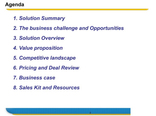 Solution Based Selling Framework and Steps v0.1 | PPT