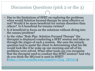Solution based therapy pp | PPTX