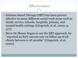 Solution based therapy pp | PPTX