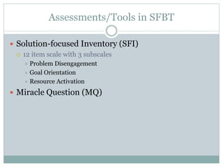 Solution based therapy pp | PPTX