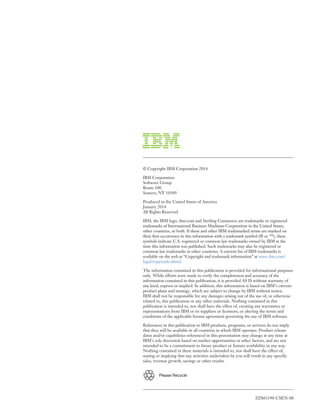 IBM Call Center for Commerce | PDF | Logistics | Business