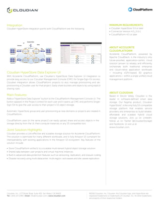 Cloudian Object Storage for Accelerite CloudPlatform | PDF | Cloud ...