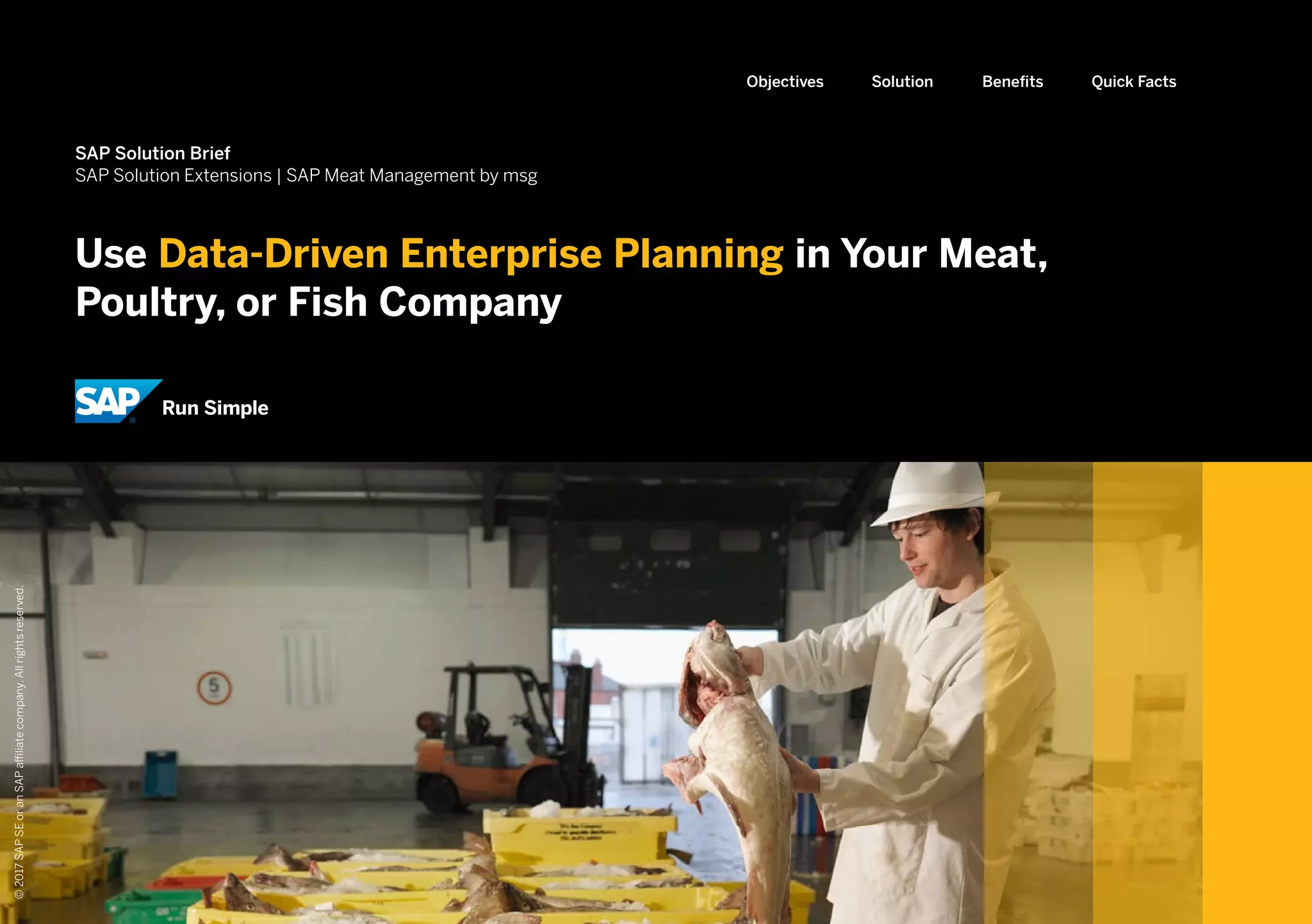 Use Data-Driven Enterprise Planning in Your Meat, Poultry, or Fish ...
