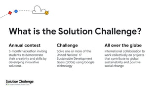 Solution Challenge - Introduction | PDF
