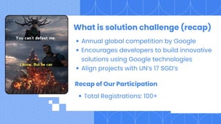 Solution Challenge Submission Sprint 2025 GDG on Campus MM(DU) | PDF
