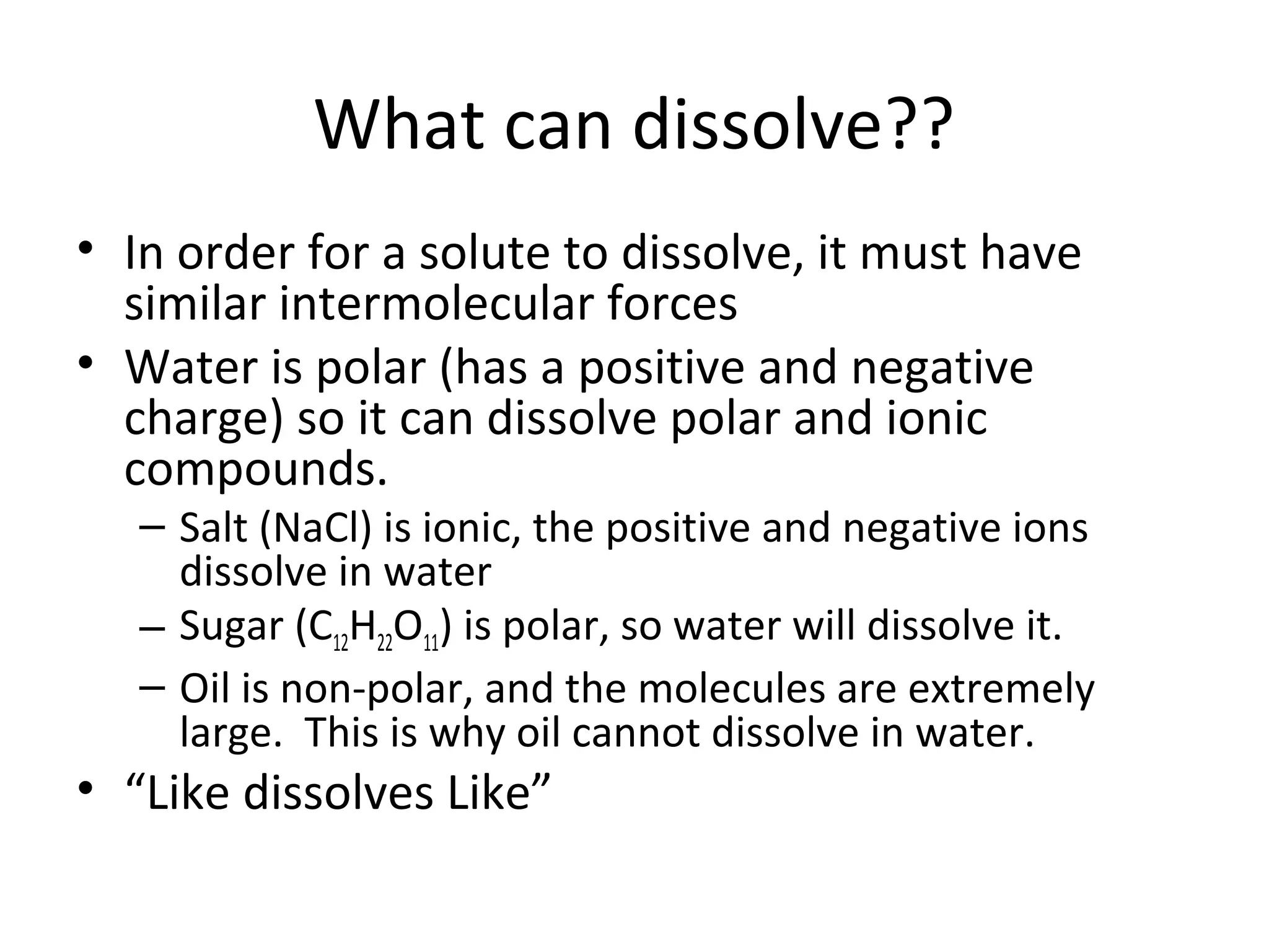 Solution chemistry notes | PPT