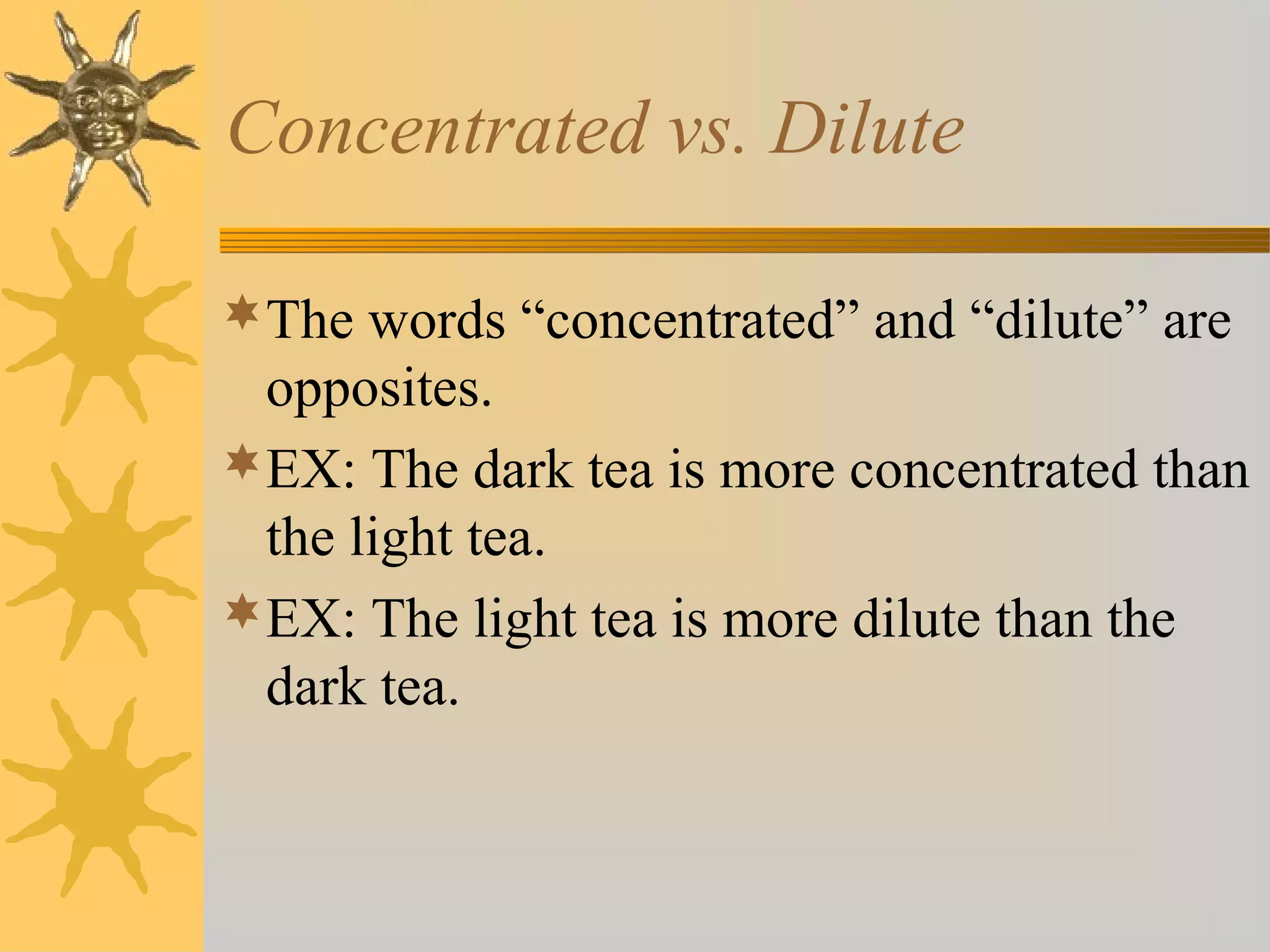 Solution concentration | PPT