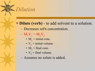 Solution Concentration.ppt