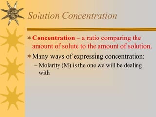Solution Concentration.ppt